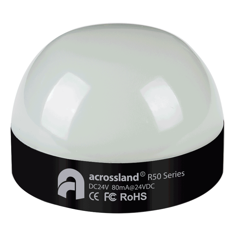 R50, RL50, LED signal beacon, IP69K, by Acrossland